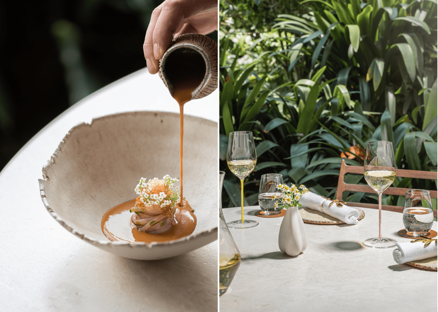 Set Dinner Menus in Singapore For Business Meetings and Dates