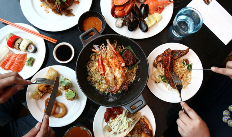 Now this is fusion food: this buffet put some seriously fun twists on ...