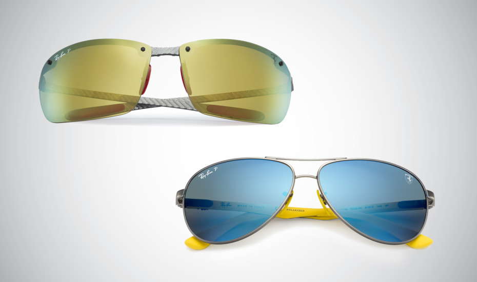 Get race-ready with the Ray-Ban Scuderia Ferrari collection