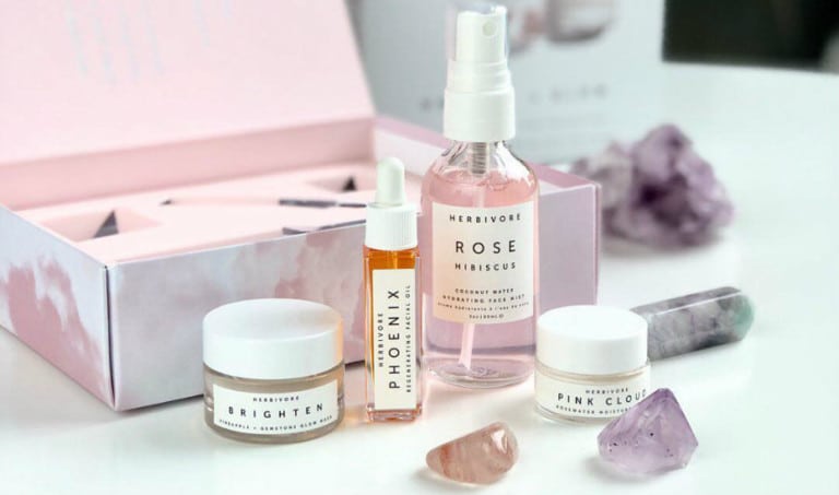 You Glow, Girl: Crystal and gemstone infused makeup and skincare