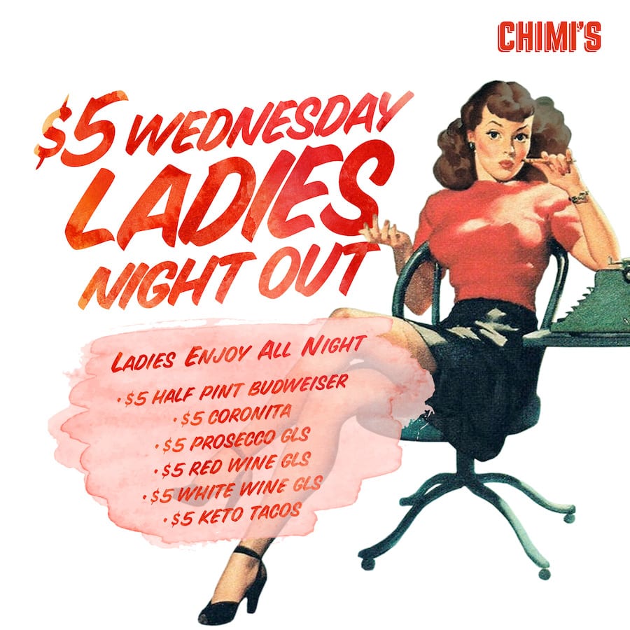 Event: $5 Wednesday Ladies Night Out | Honeycombers Singapore