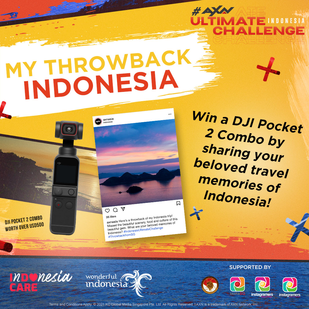Event: AXN Ultimate Throwback Challenge | Honeycombers Singapore