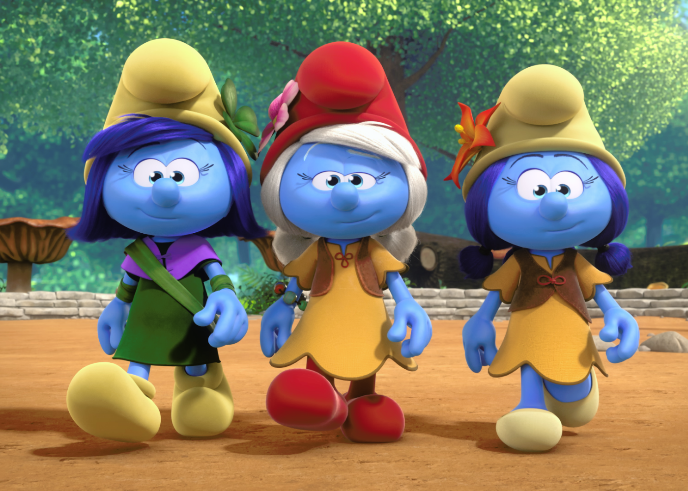 The Smurfs are taking over our trains for the holidays! | Honeycombers