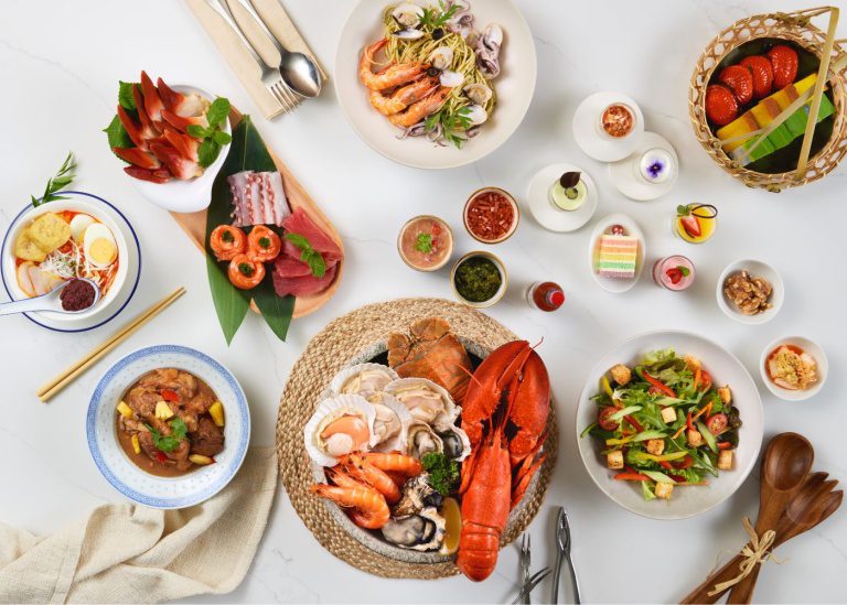 Best eats at Feast Asia at Grand Mercure Singapore Roxy's buffet spread