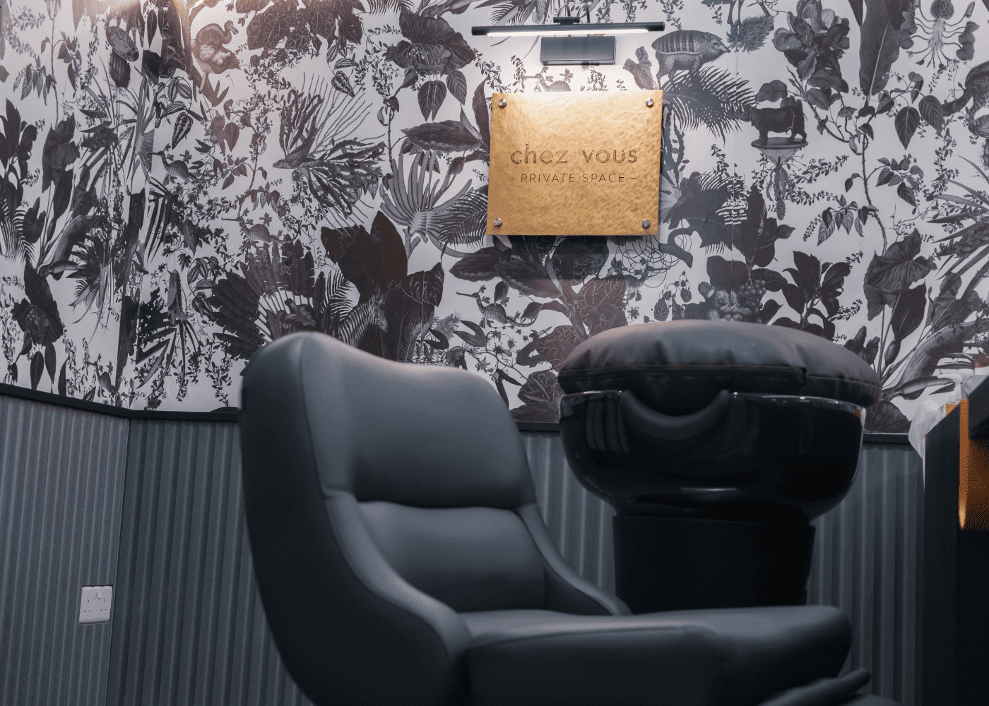 We got glass hair with a Nanoplasty treatment at Chez Vous: Private Space