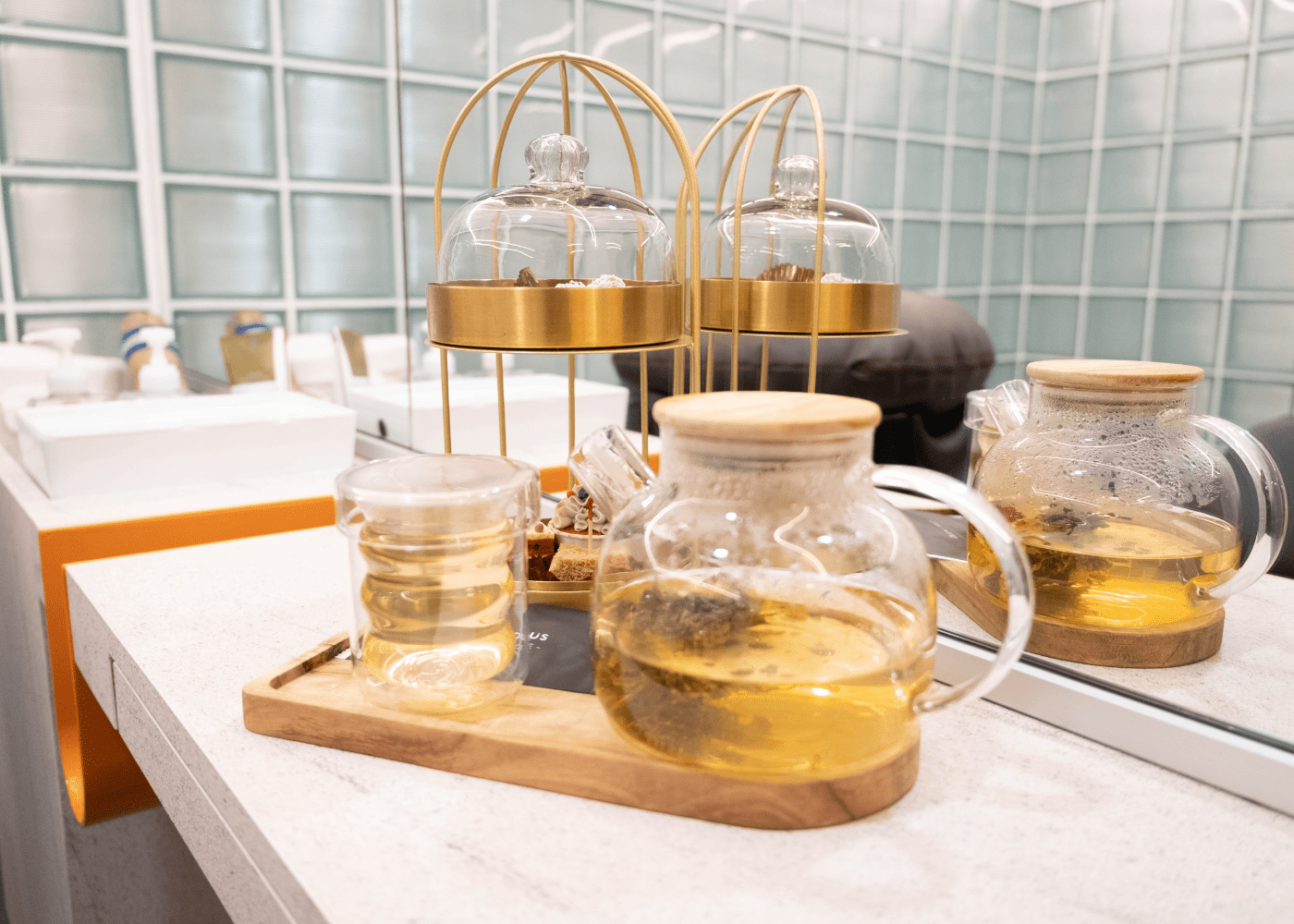 We got glass hair with a Nanoplasty treatment at Chez Vous: Private Space