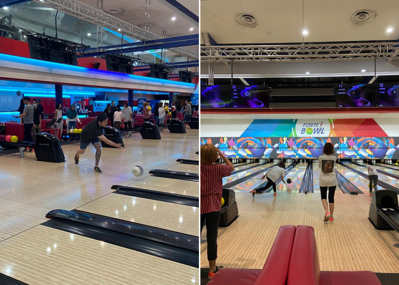Bowling in Singapore: Alleys for Casual Games & Cosmic Fun