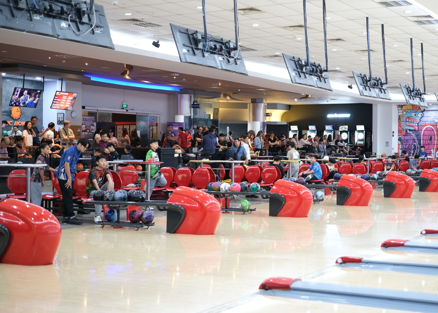 Bowling in Singapore: Alleys for Casual Games & Cosmic Fun