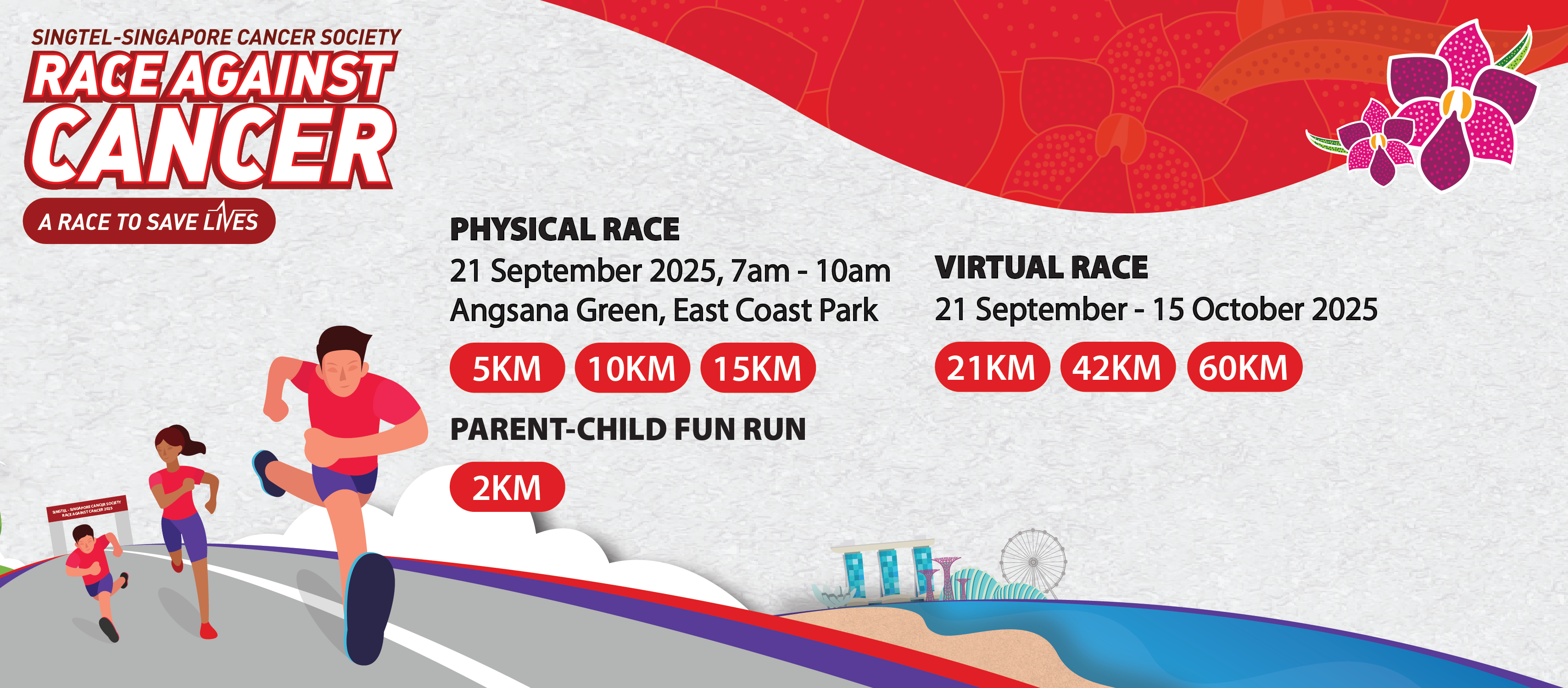 Event: Singtel-Singapore Cancer Society Race Against Cancer 2025 ...