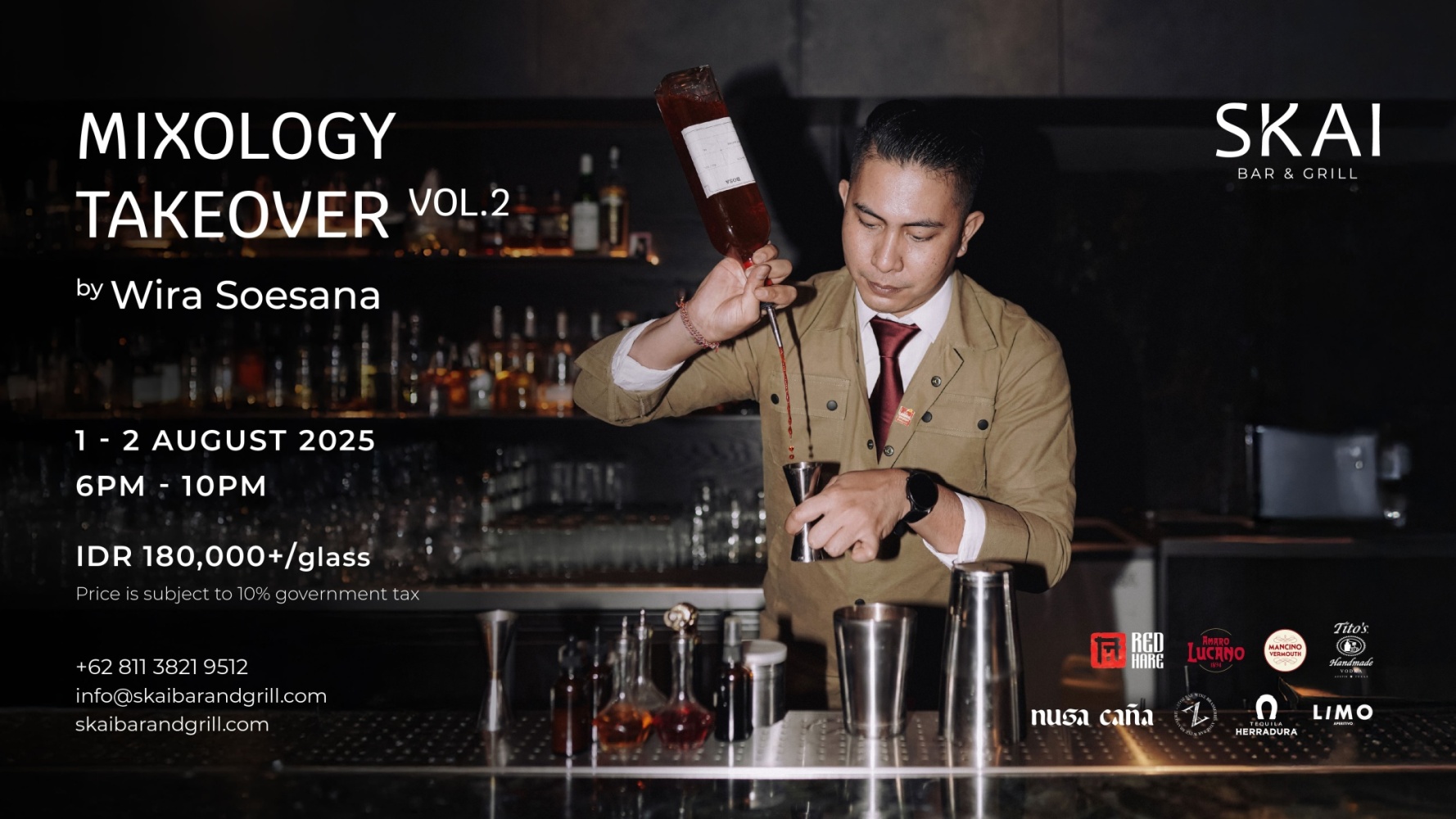 Event: Mixology Takeover Vol.2 at SKAI Bar & Grill | Honeycombers