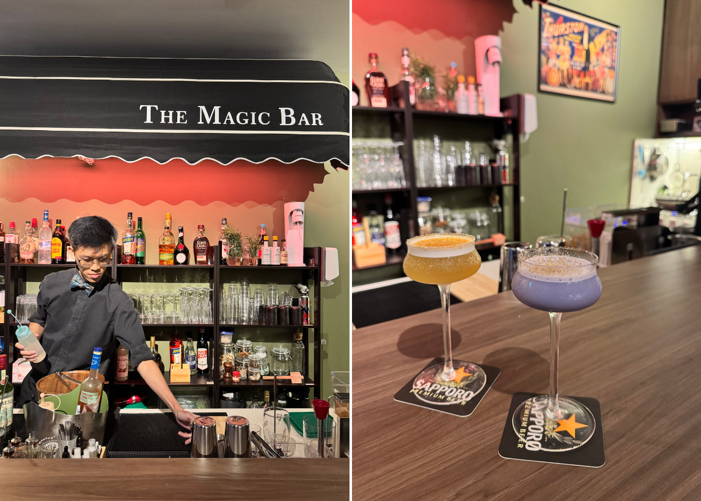 The Magic Bar Review: Pair Cocktails With Illusions In Singapore