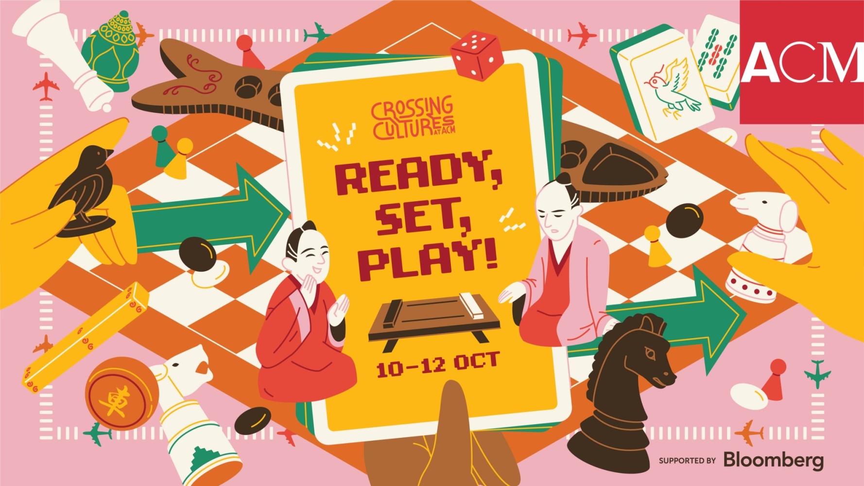 Event: Crossing Cultures at ACM: Ready, Set, Play! | Honeycombers