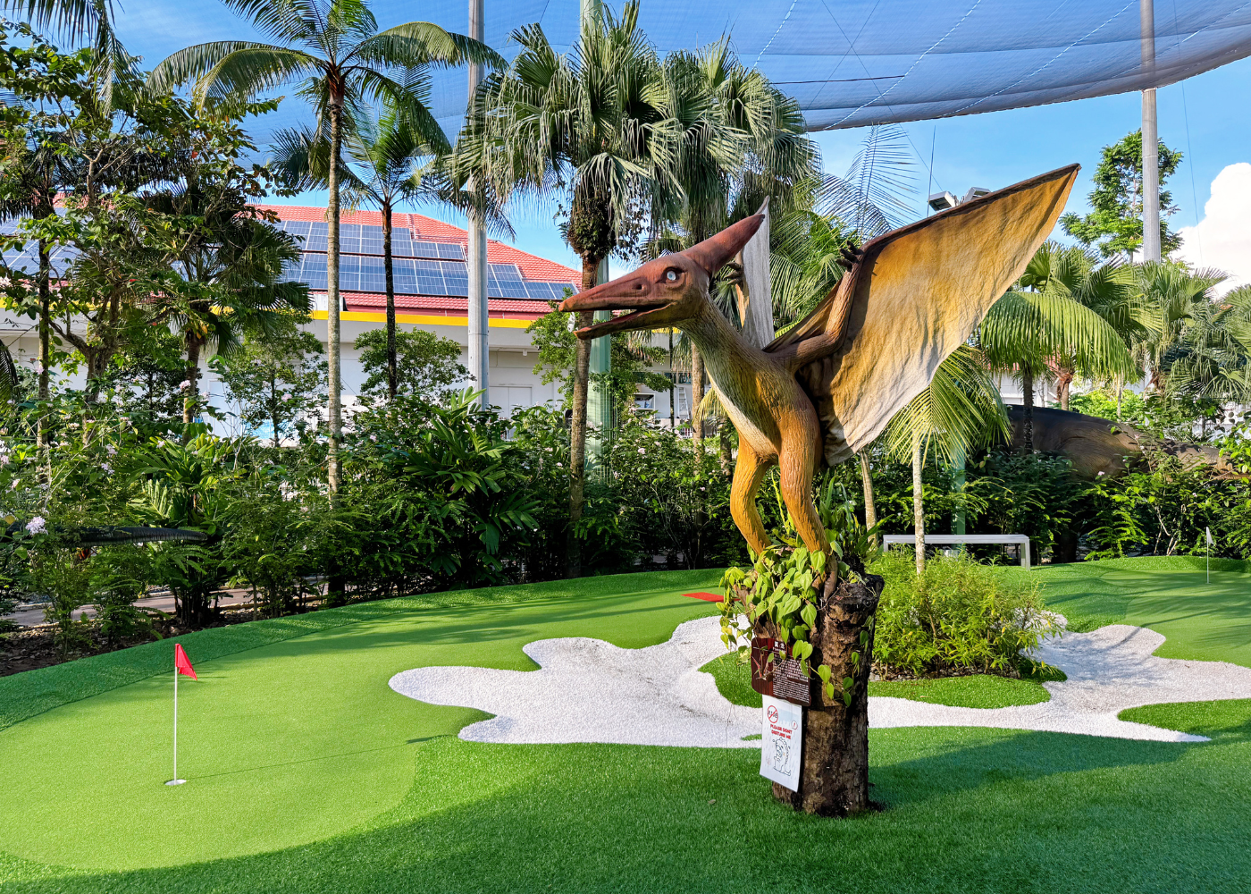 Dino Putt Singapore Review: Mini Golf & Dinosaur Rides In Jurong