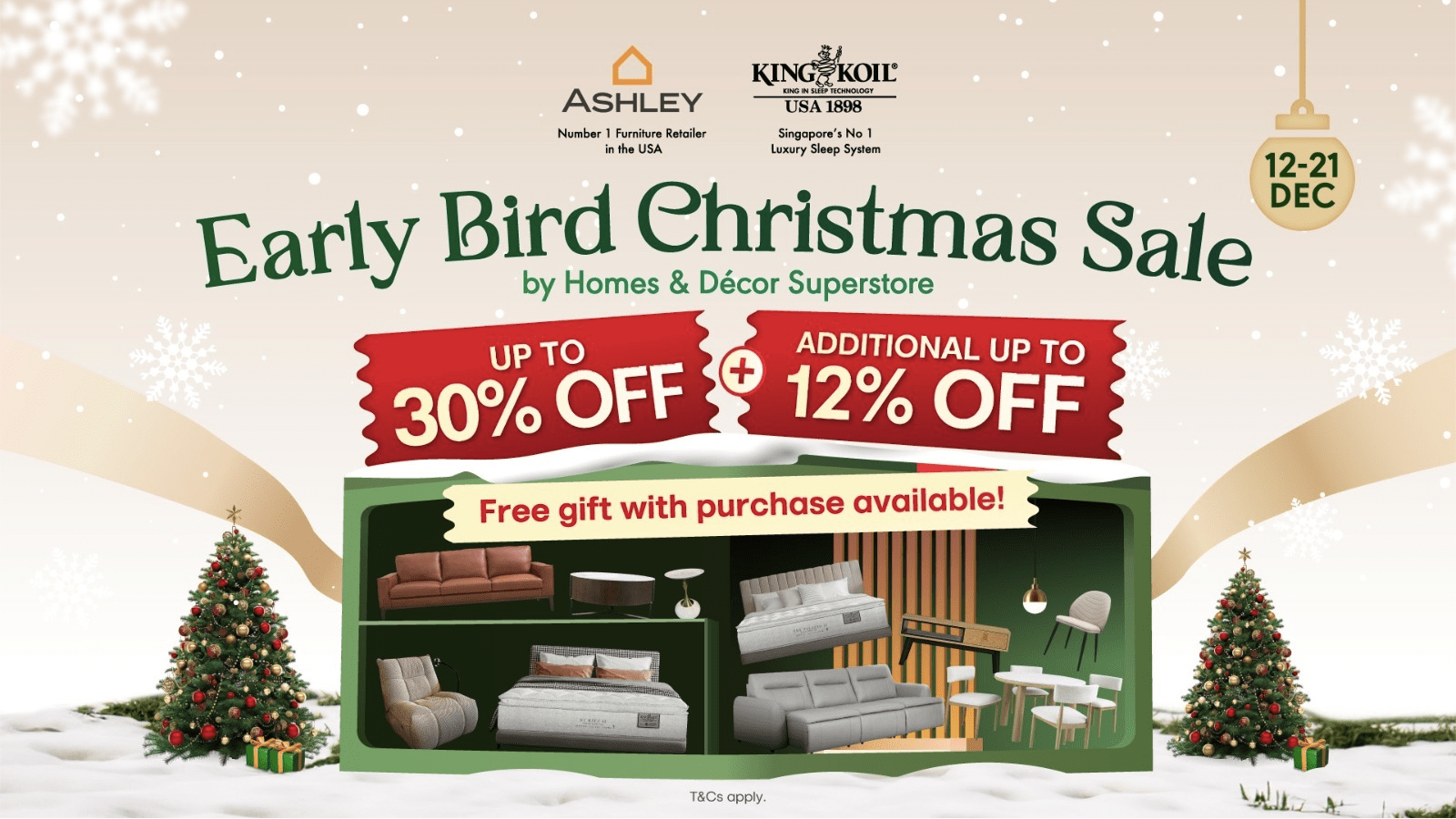 Event: Home and Decor's Early Bird Christmas Sale! | Honeycombers