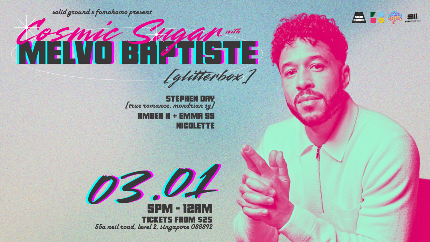 Event: Cosmic Sugar with Melvo Baptiste | Honeycombers
