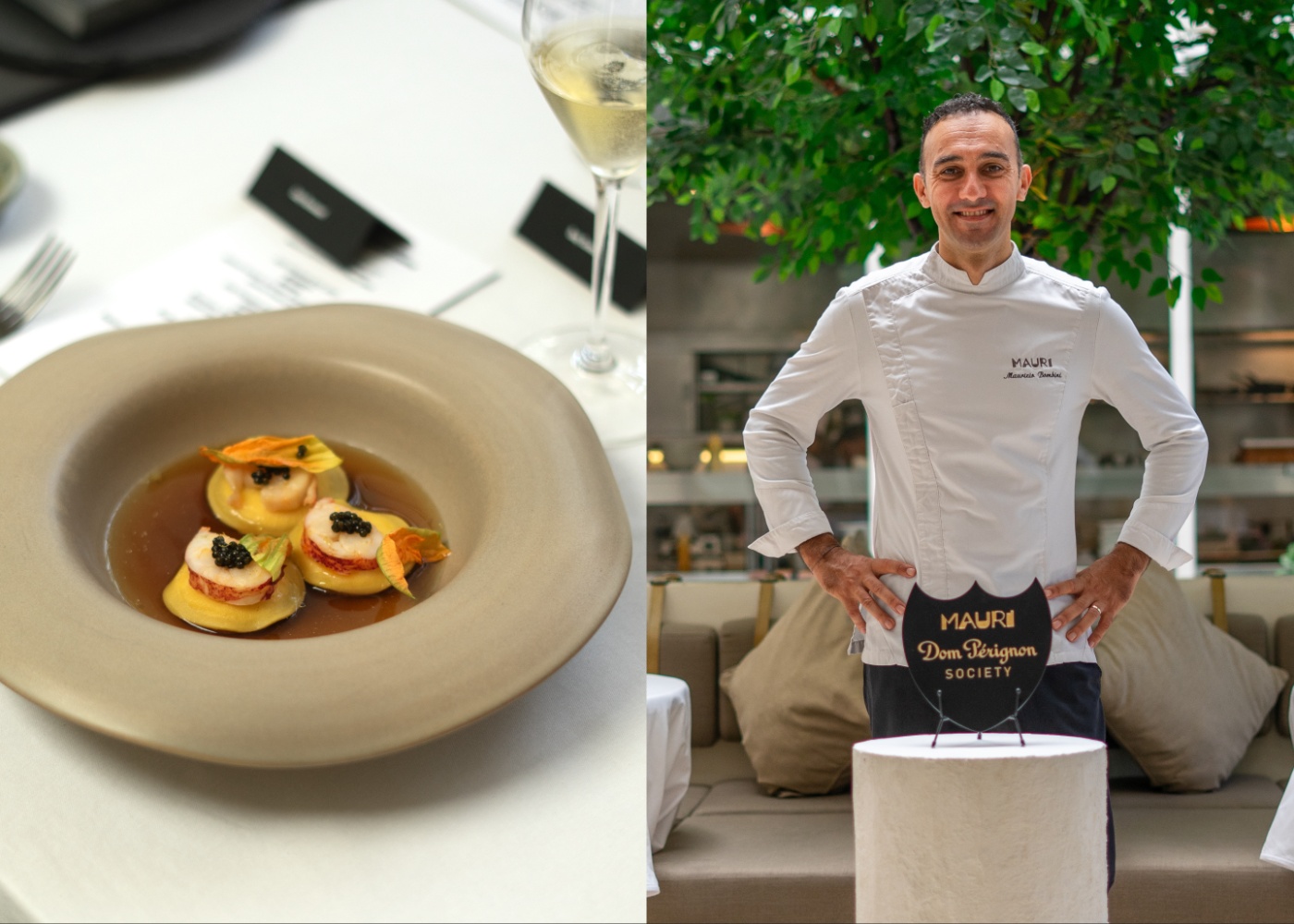 Chef Maurizio Bombini joins the Dom Pérignon Society | Honeycombers Bali