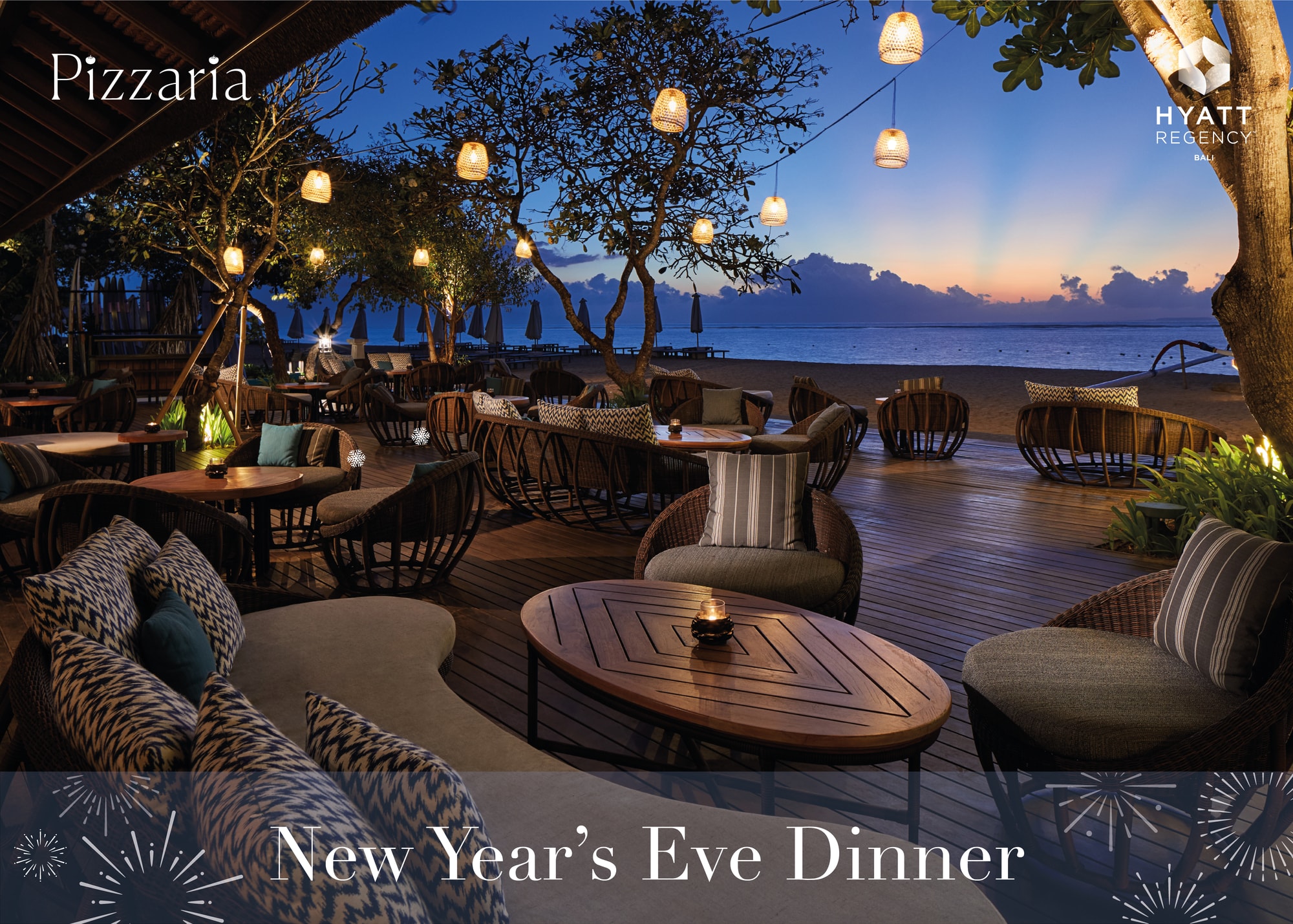 New Year s Eve Dinner At Pizzaria Honeycombers Bali new-year-s-eve-dinner-at-pizzaria-honeycombers-bali