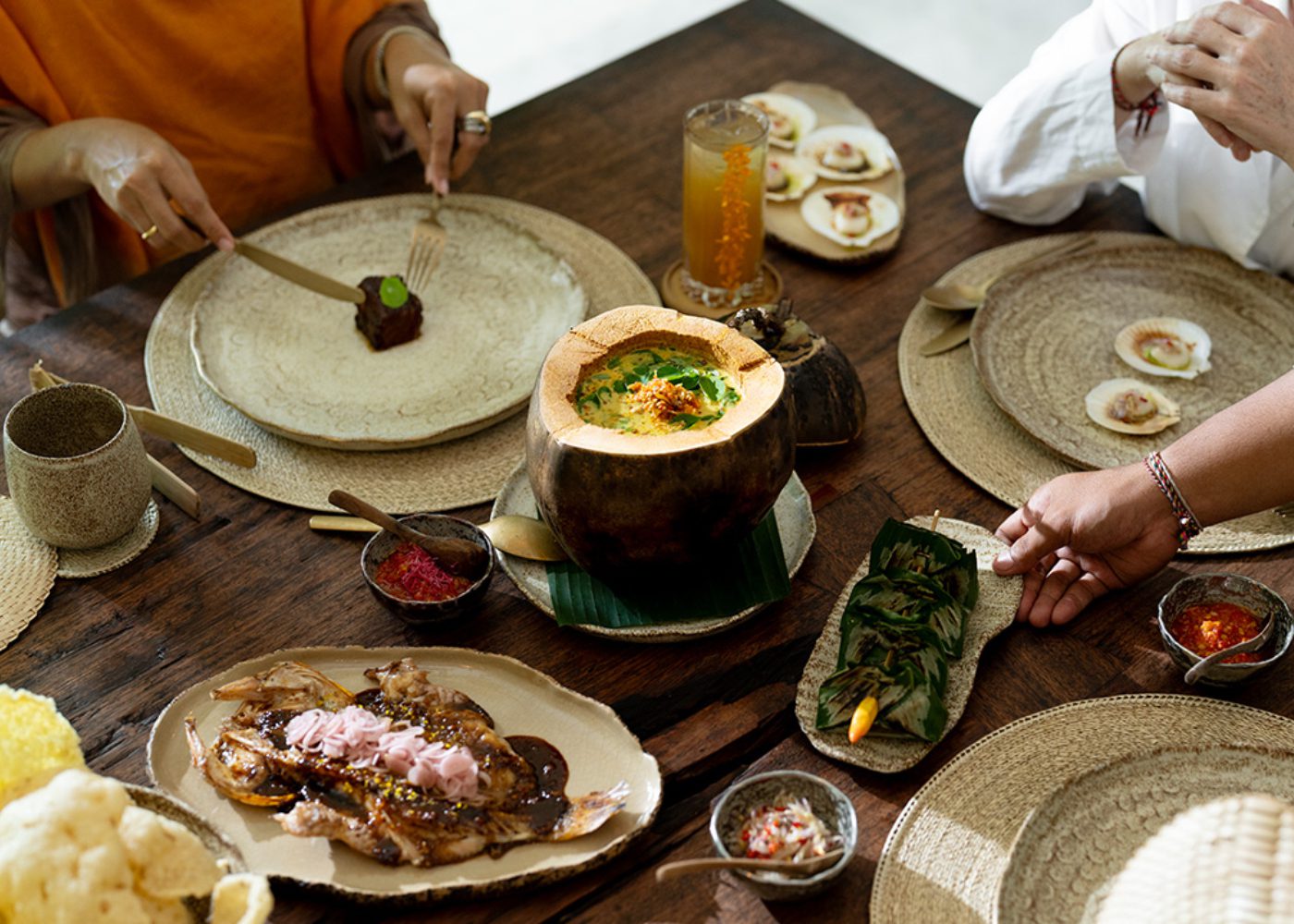 The Long Table menu at John Hardy Seminyak | Honeycombers