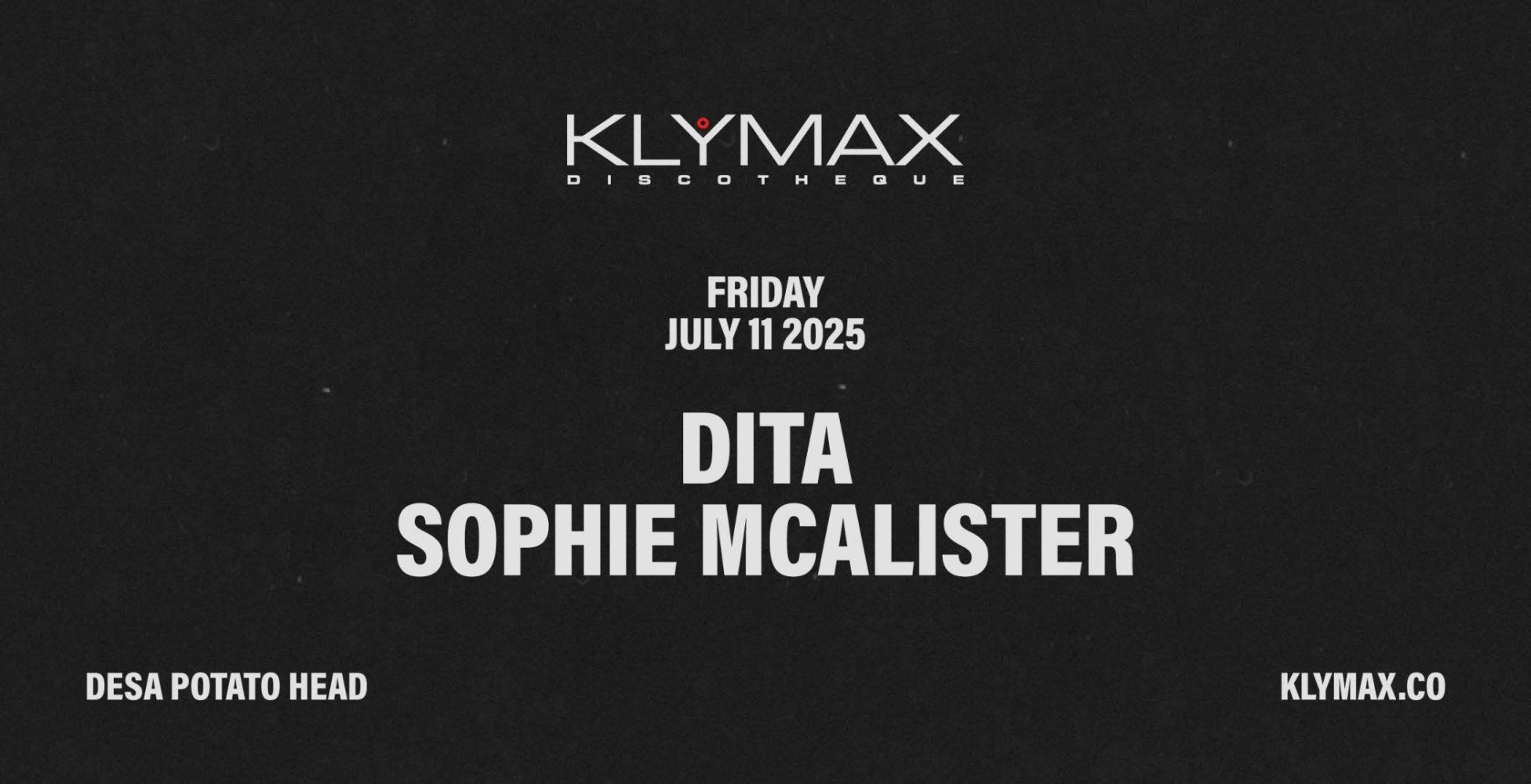 Event: Dita + Sophie McAlister | Honeycombers