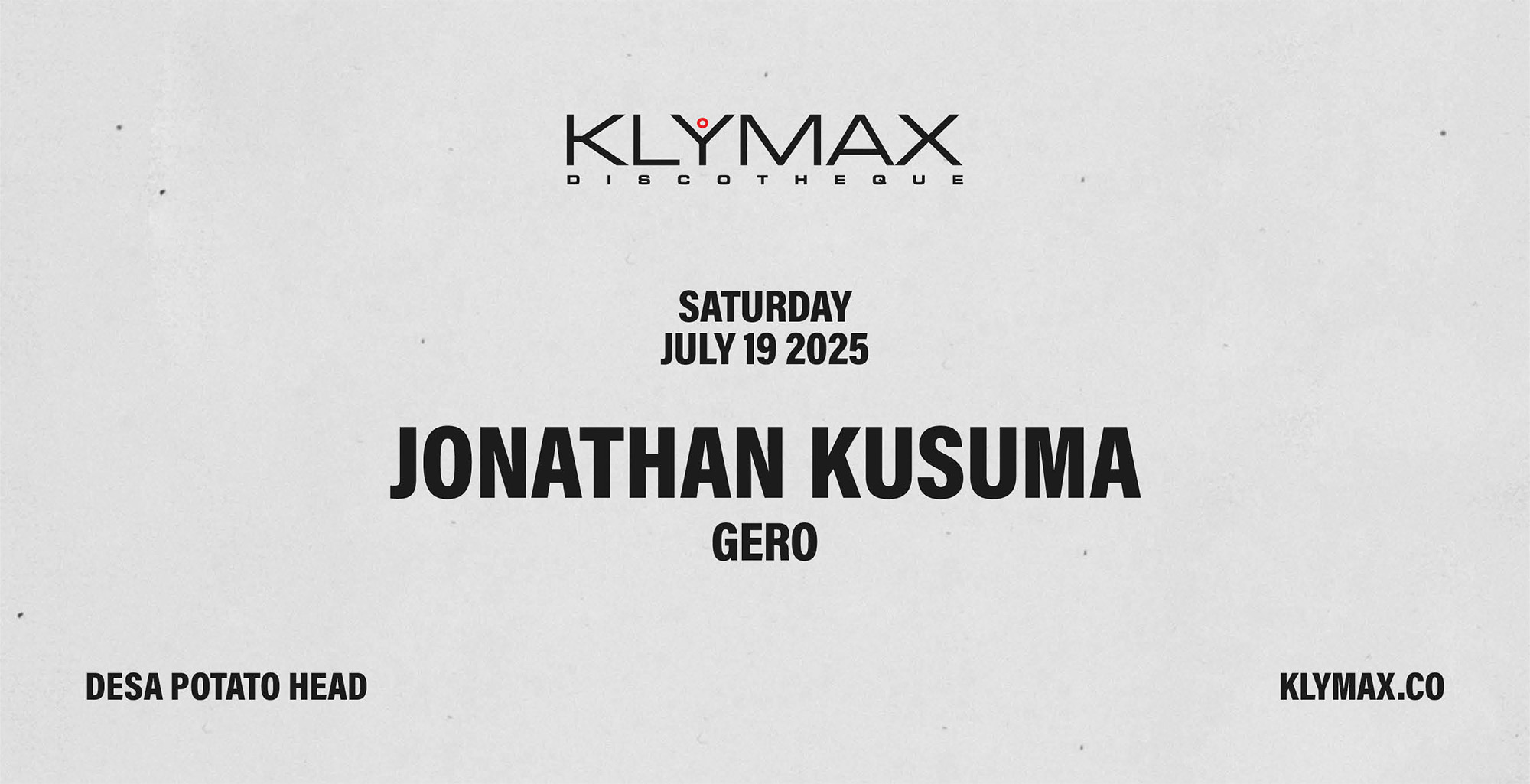 Event: Jonathan Kusuma + Gero | Honeycombers