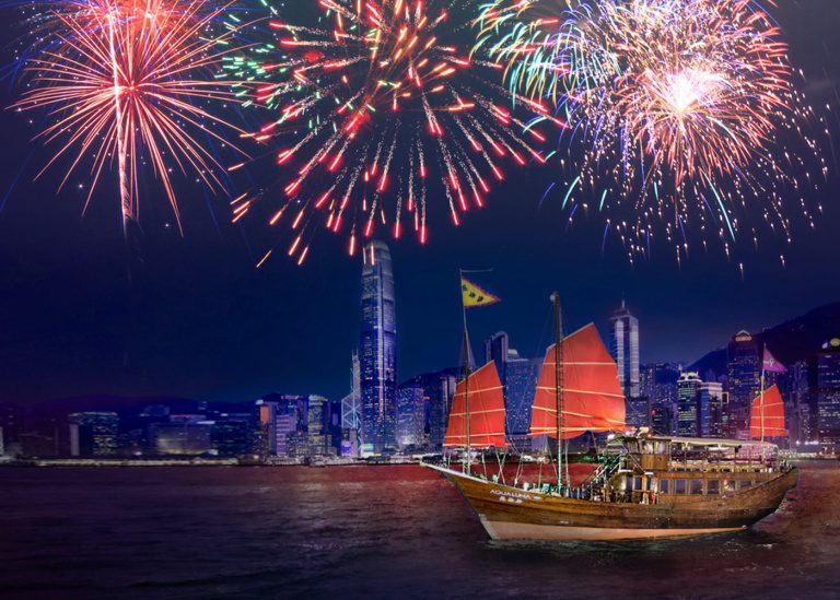 Where to watch Hong Kong fireworks and drone shows
