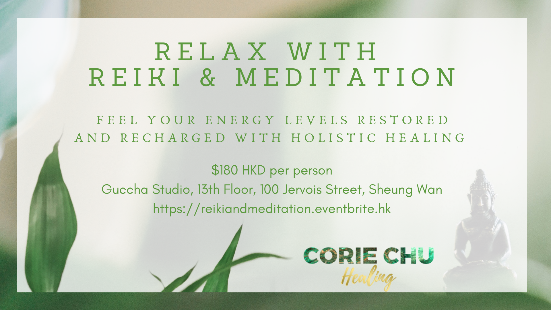 Relax with Reiki & Meditation | Honeycombers Hong Kong