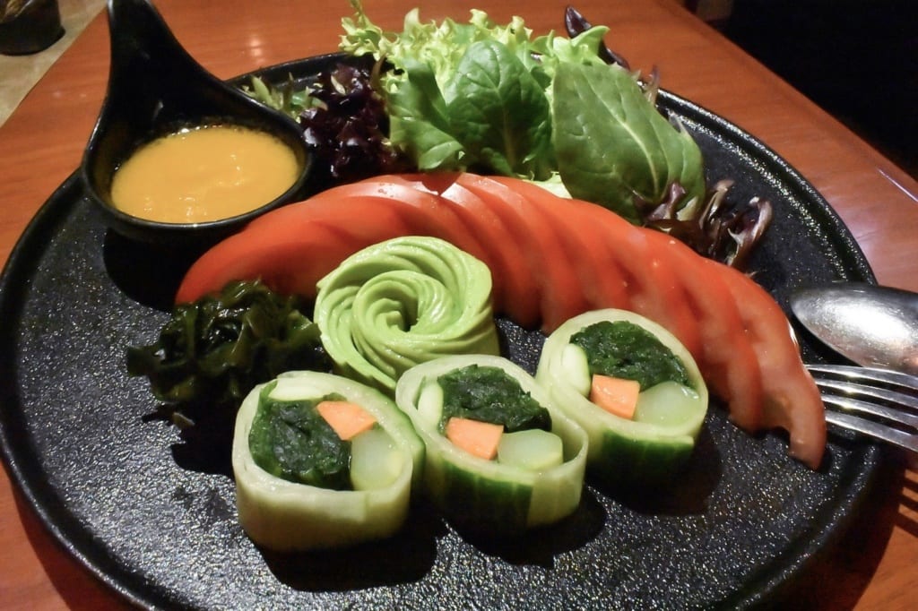 We review the new vegetarian menu at Kyoto Joe | Honeycombers