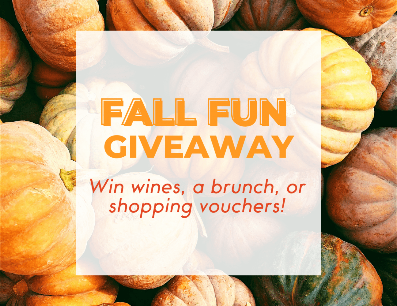 Win prizes worth over $13,000 in our Fall Fun Giveaway! | Honeycombers
