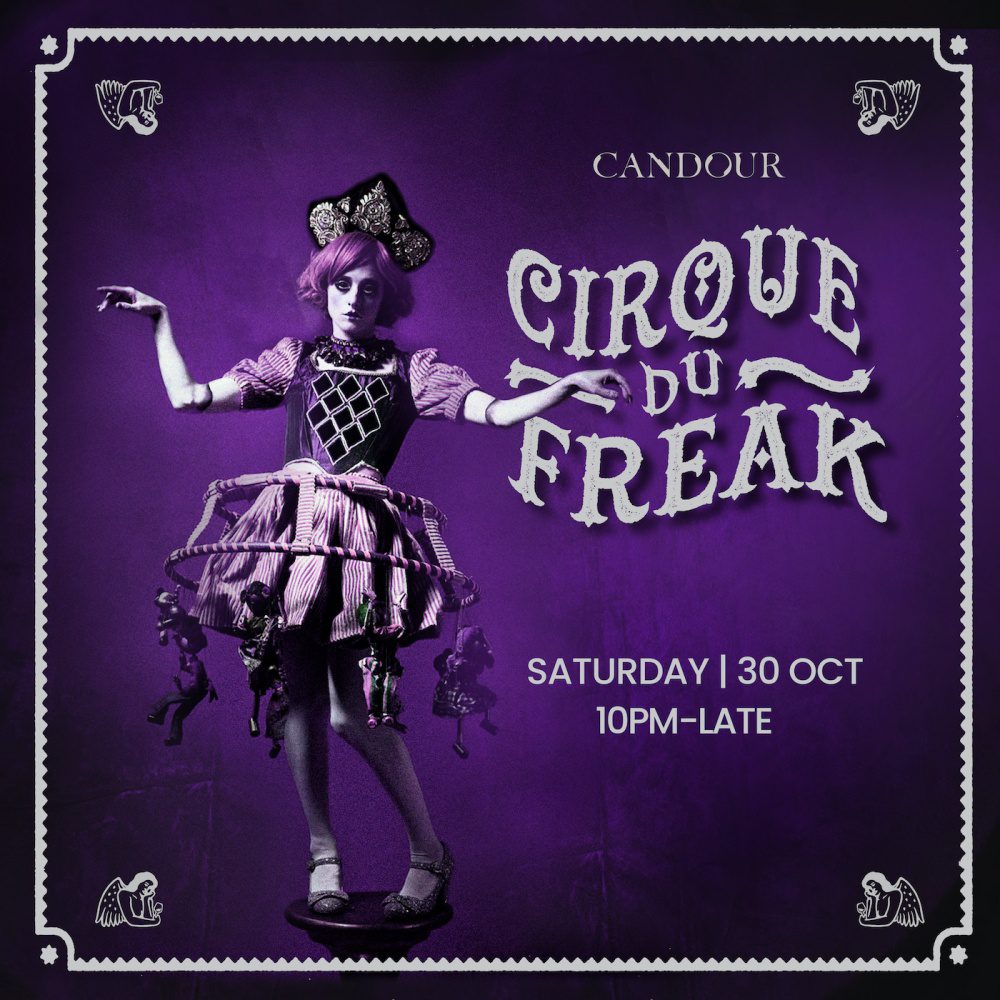 Cirque du Freak – Halloween Night at Candour | Honeycombers