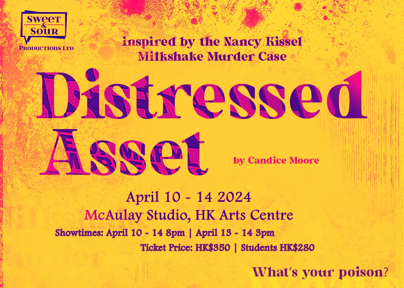 Win tickets to Distressed Asset, a murder mystery play! | Honeycombers
