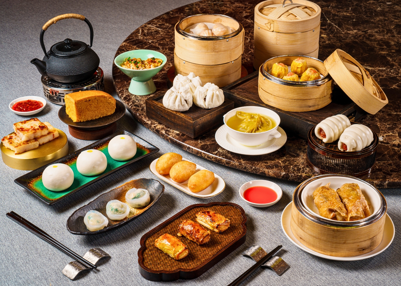 All-you-can-eat dim sum: Unlimited siu mai, har gau, and more!