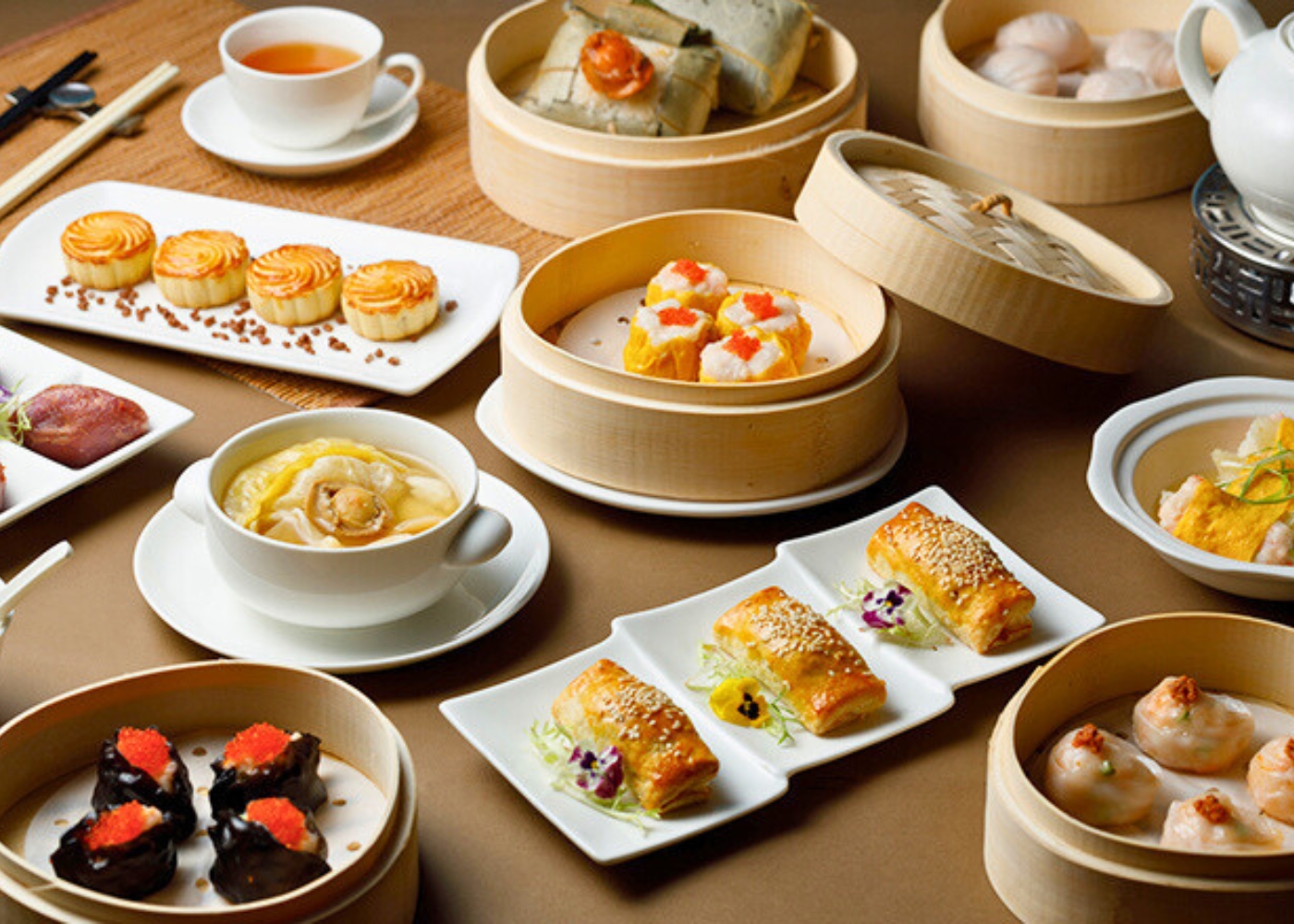 All-you-can-eat dim sum: Unlimited siu mai, har gau, and more!