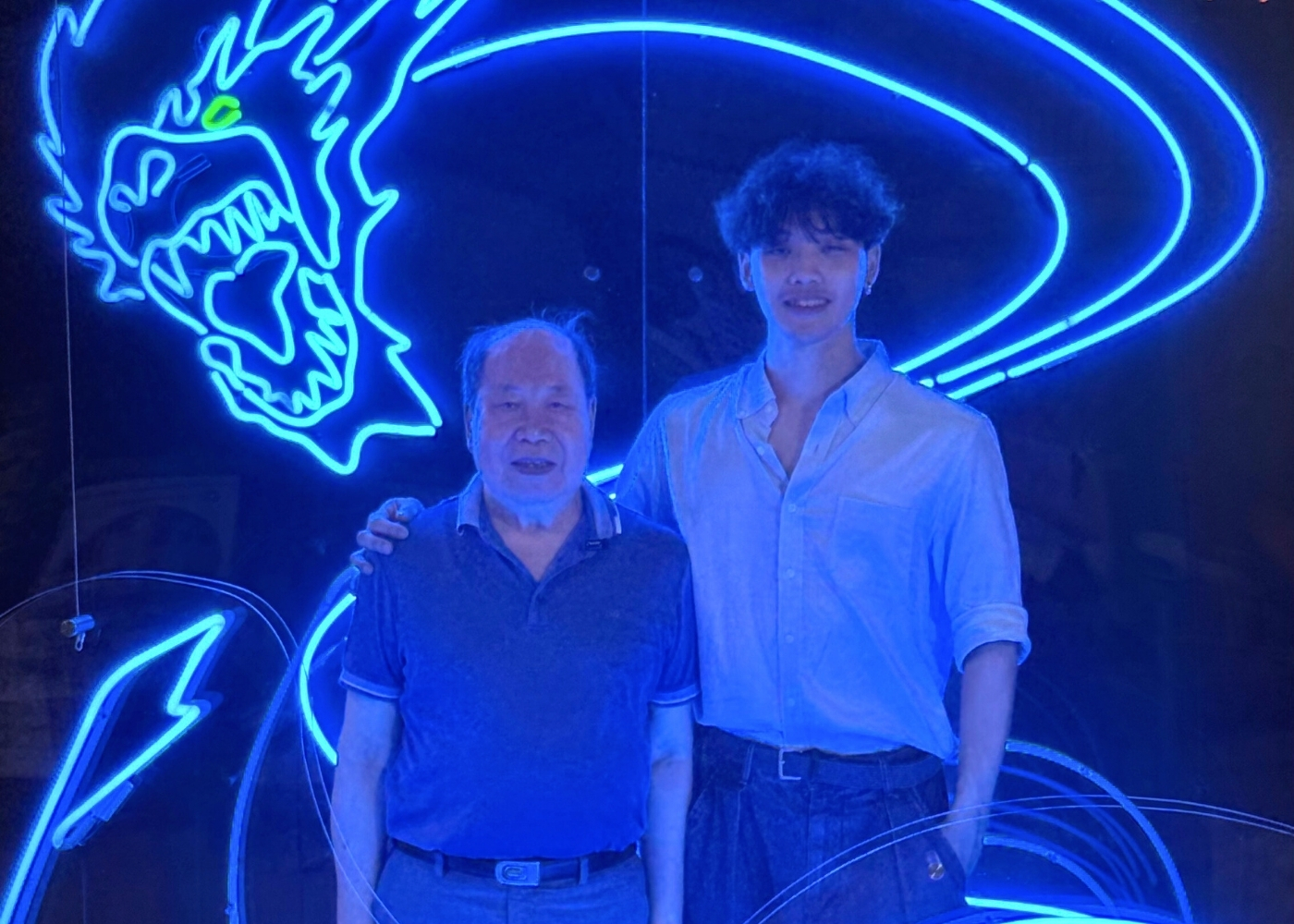 How a grandfather-grandson duo revives neon shop sign's legacy